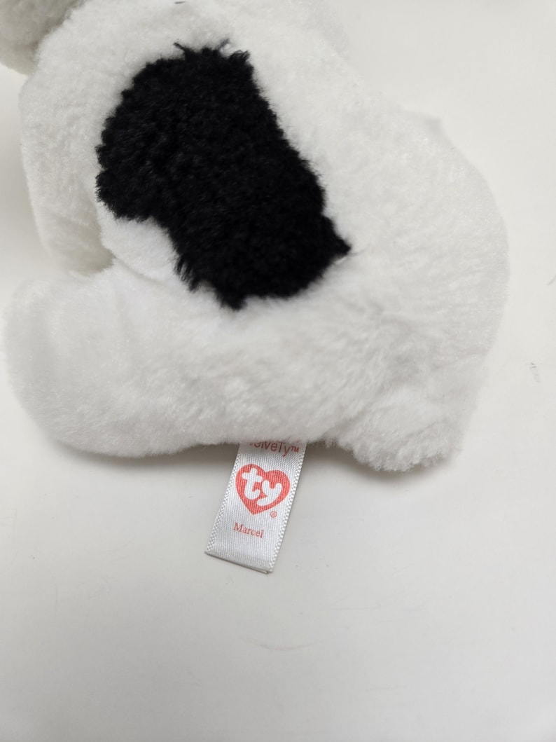 Ty Beanie Baby “marcel” the French Bulldog Dog - No Hang Tag (6 Inch ...
