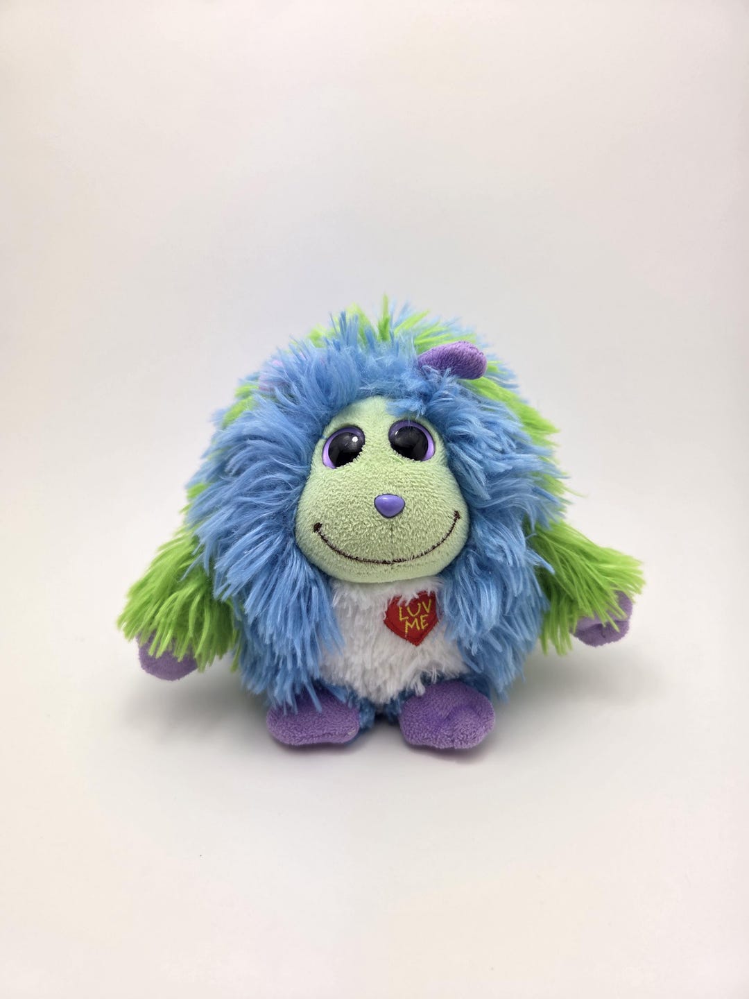 Ty Monstaz “benny” the Round Monster - No Tag and No Sound (small 6 ...