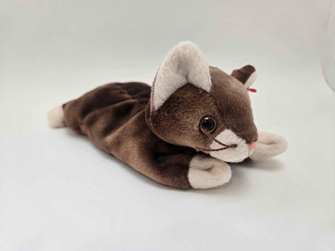 Ty Beanie Baby “pounce” the Cat! (8 Inch) - Etsy Canada