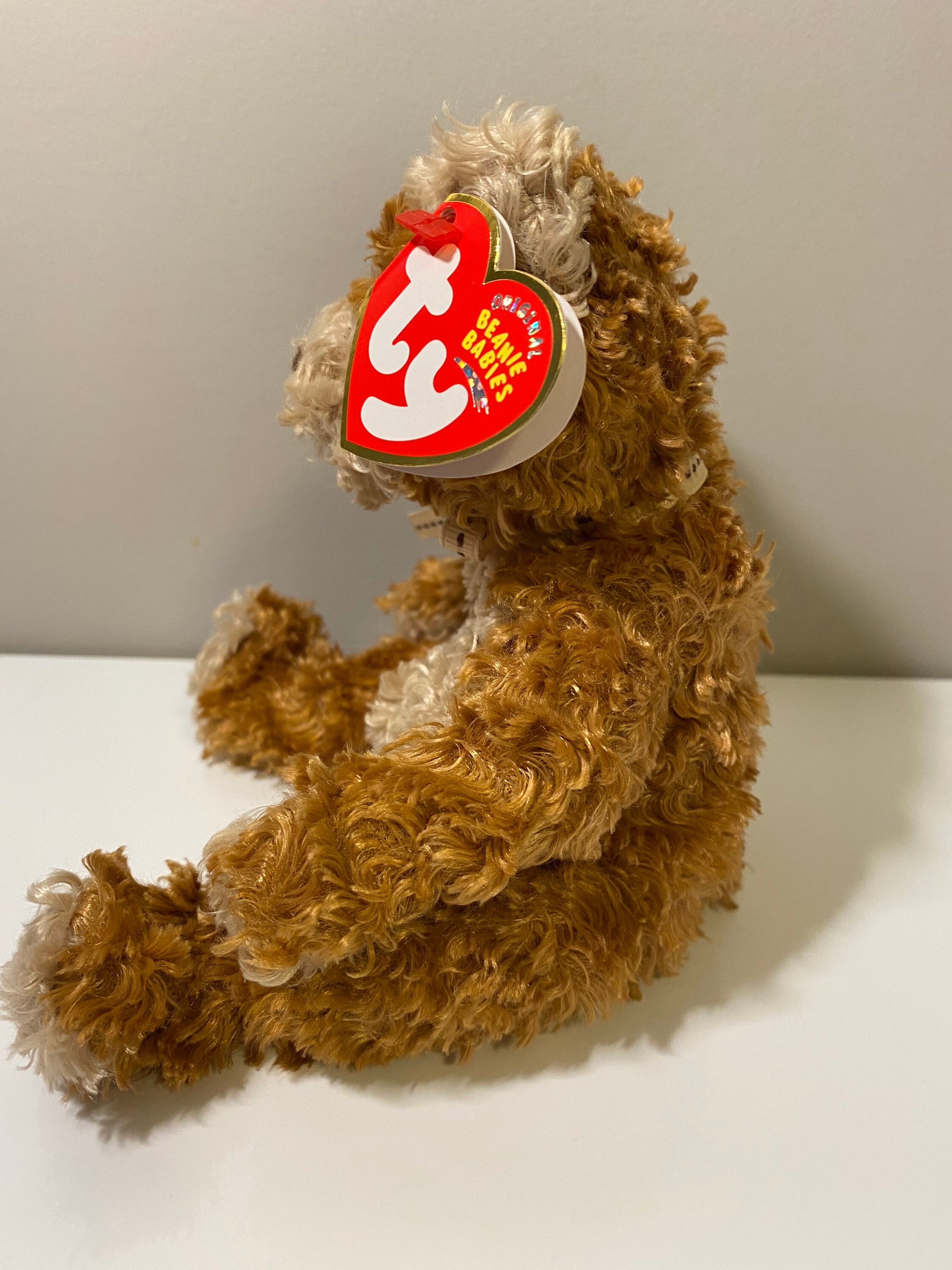 TY Beanie Baby Whittle Dark brown version the Bear Plush | Etsy