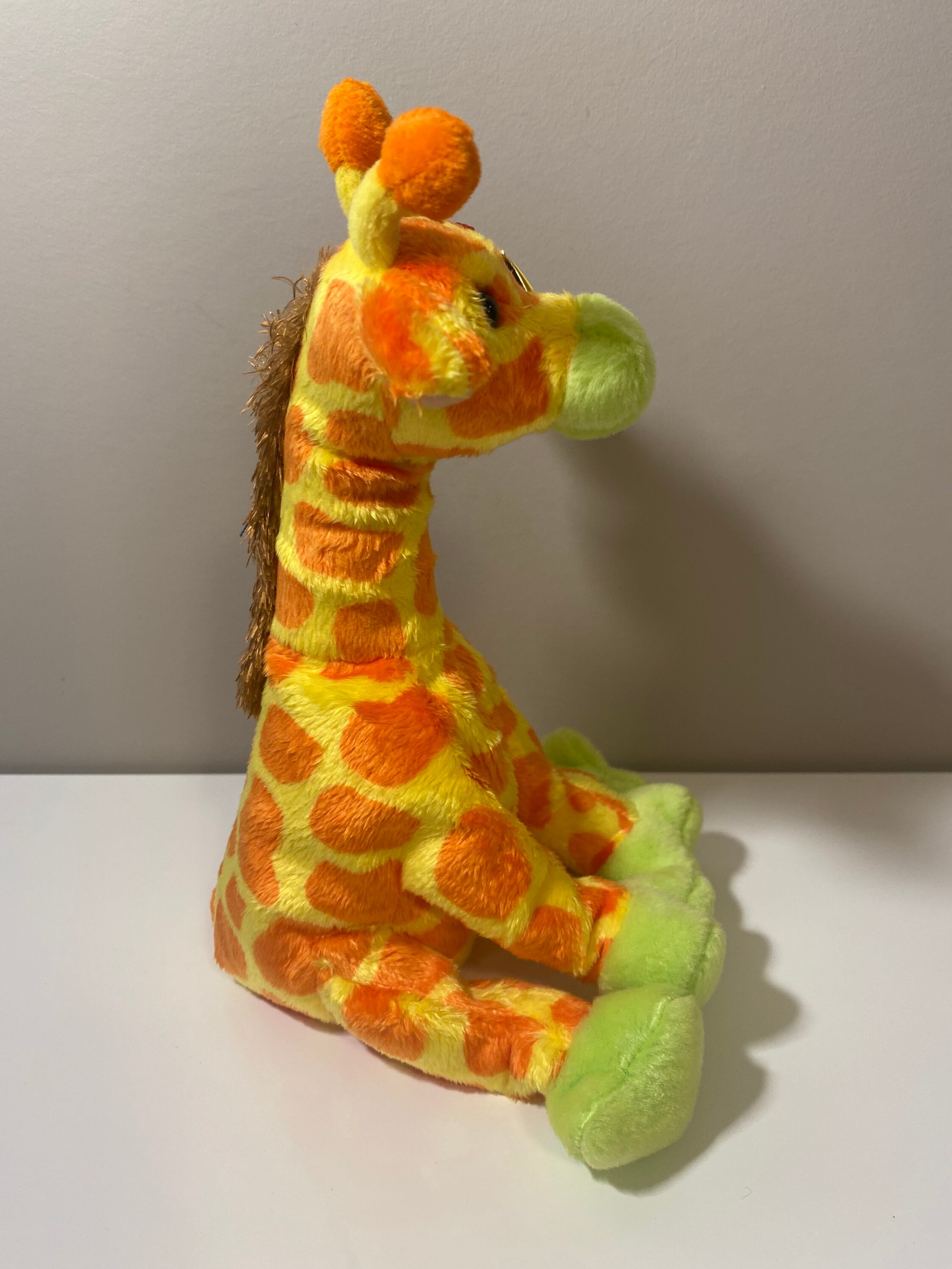 TY Beanie Baby Giraffiti the Giraffe Plush Circus Beanie | Etsy
