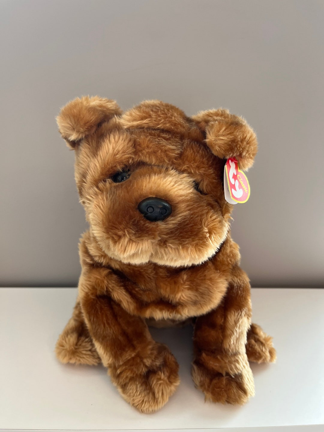 Ty Classics Collection “shantou” the Cute Bulldog Dog (11 Inch) - Etsy