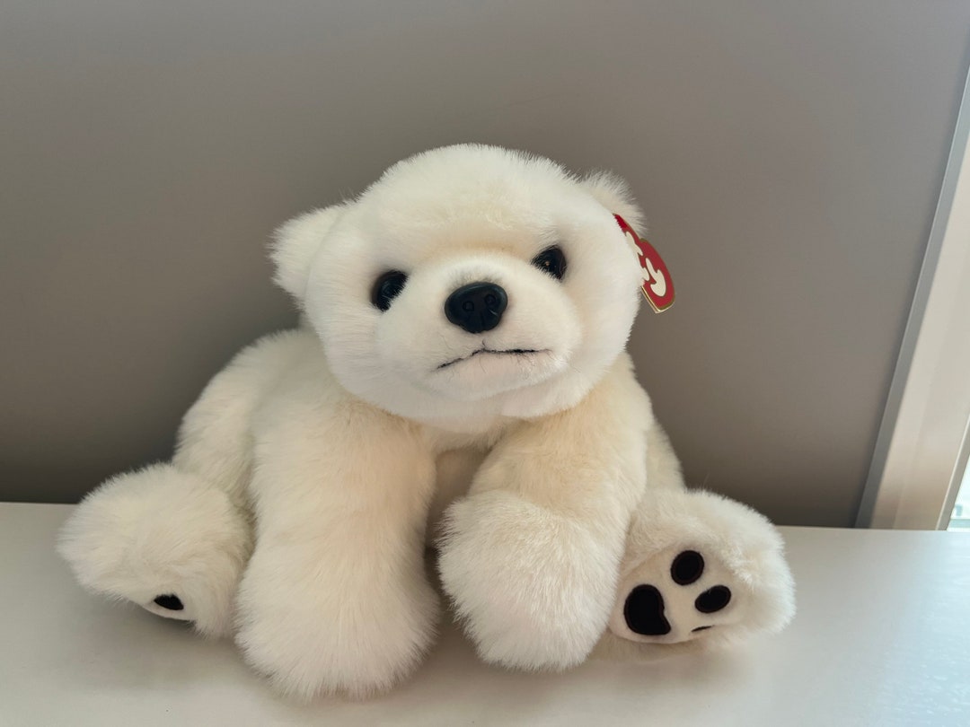 Ty Classics Collection paws and baby Paws the Polar Bears Non Mint Tags ...