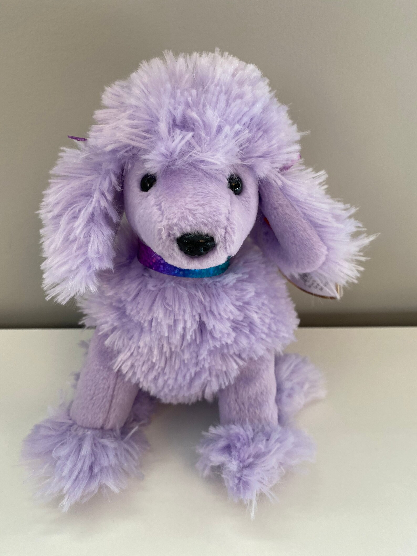 TY Beanie Baby Demure the Purple Poodle 5.5 inch | Etsy