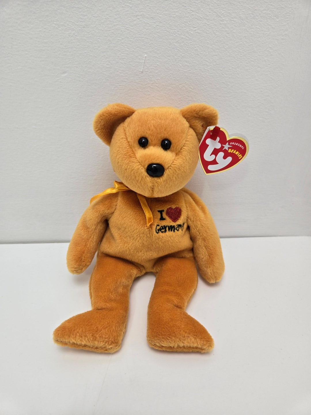 Ty Beanie Baby “germany” the I Love Germany Bear - German Exclusive (8. ...