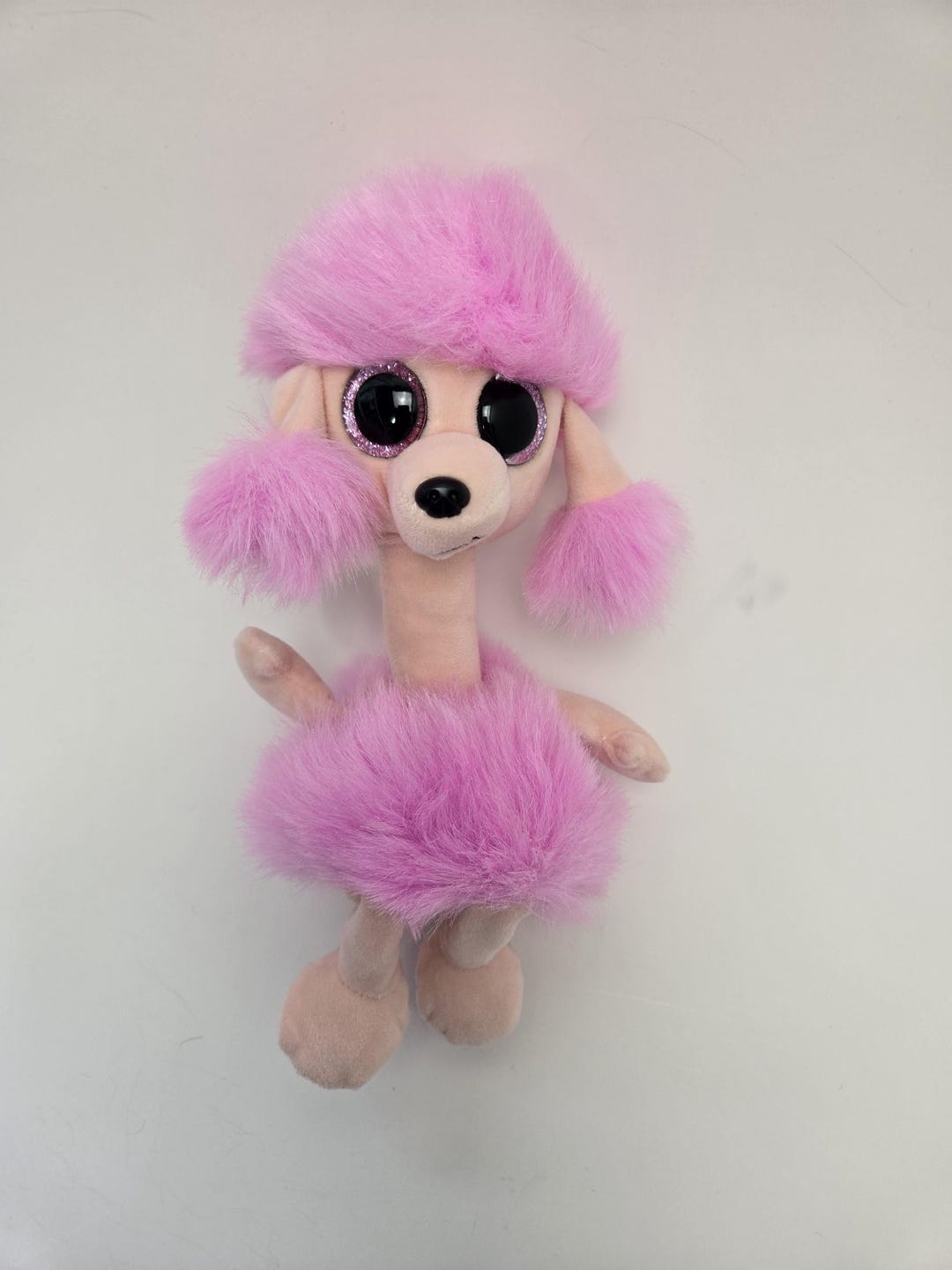Ty Beanie Boo “camilla” the Pink Poodle Plush - No Hang Tag! (6 Inch ...