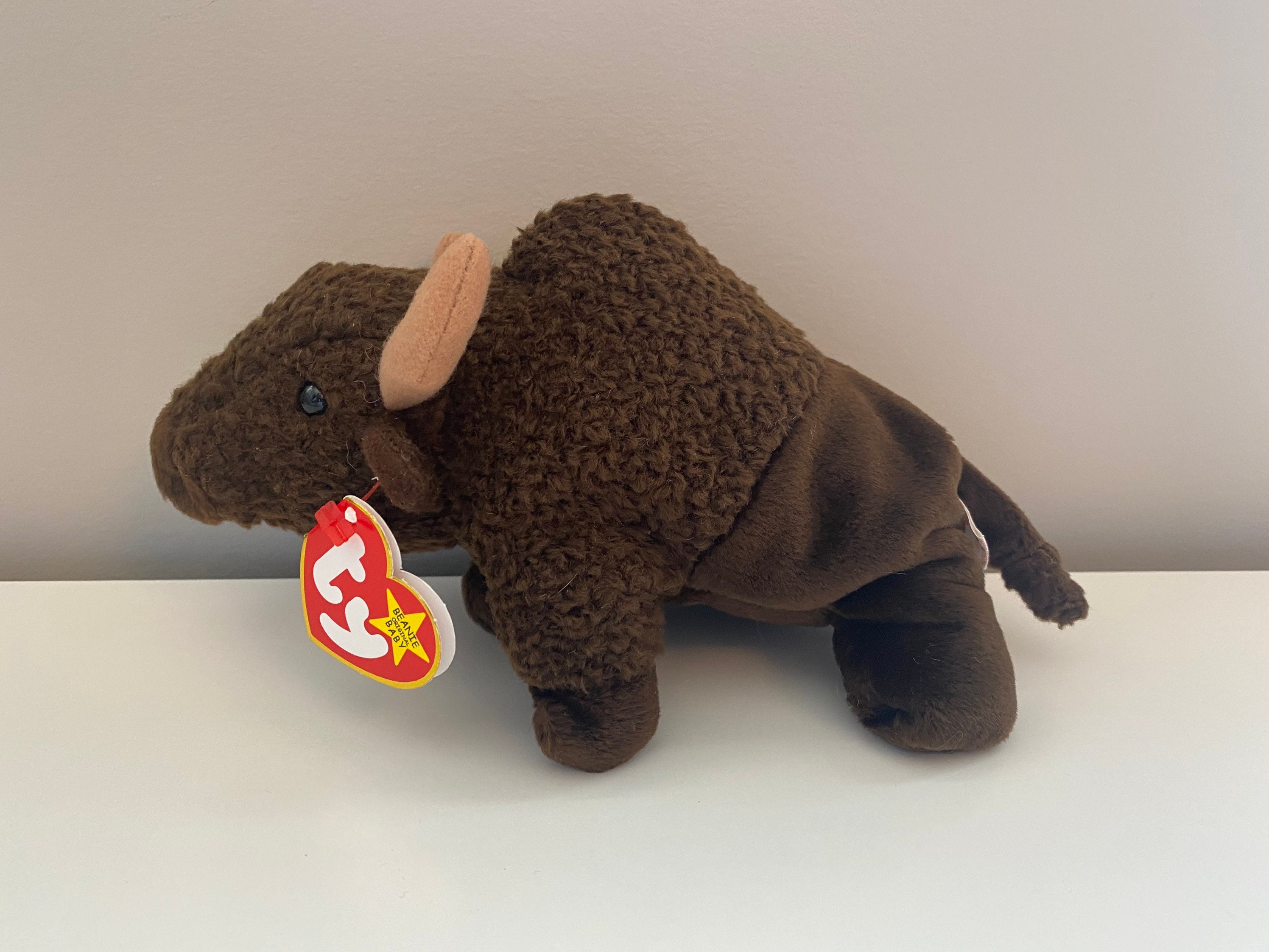 TY Beanie Baby Roam the Buffalo 6.5 inch | Etsy