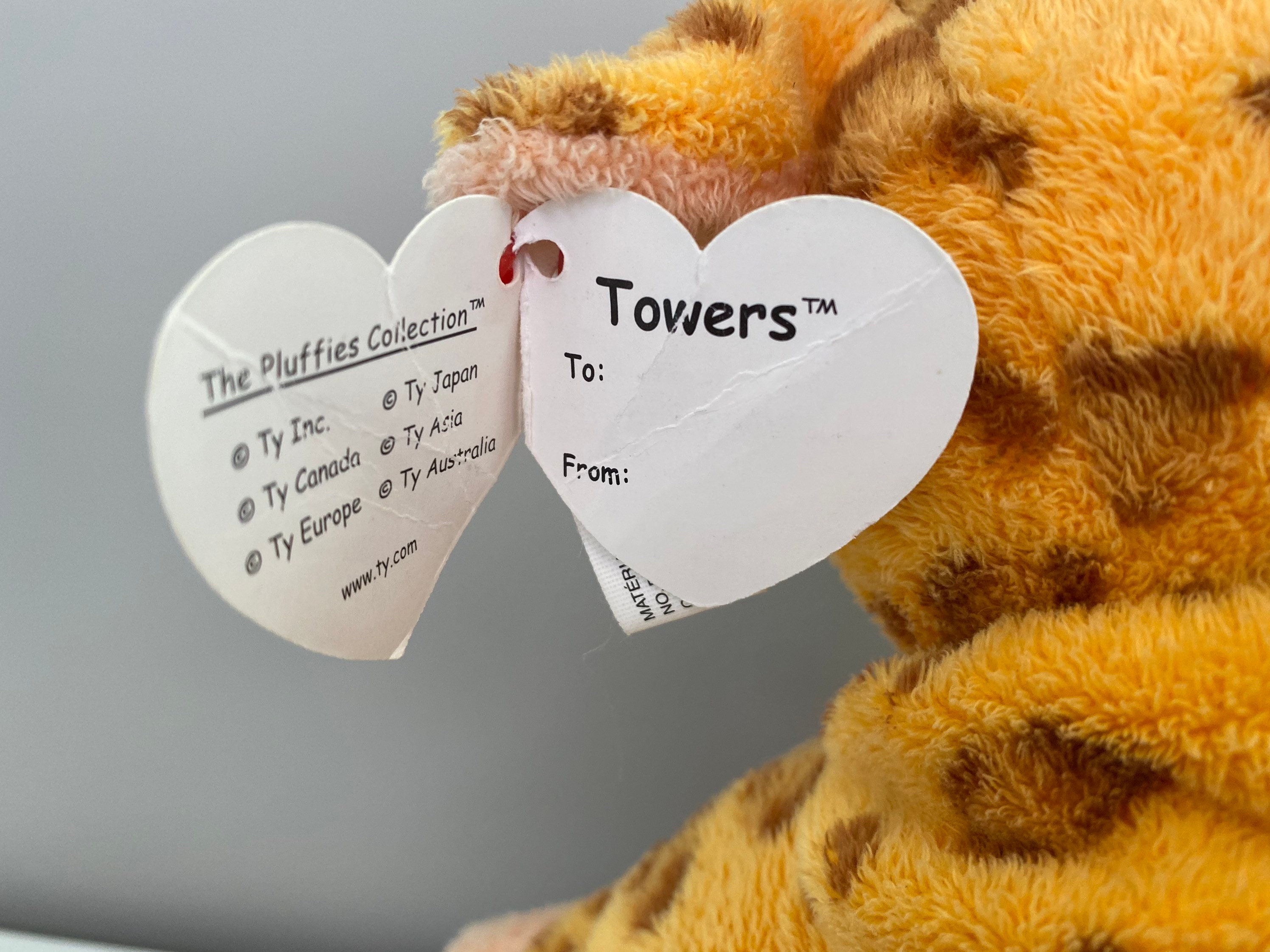 TY Pluffies Collection Towers the Super Cute Giraffe Plush | Etsy