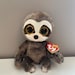 Ty Beanie Boo dangler the Sloth 6 Inch - Etsy