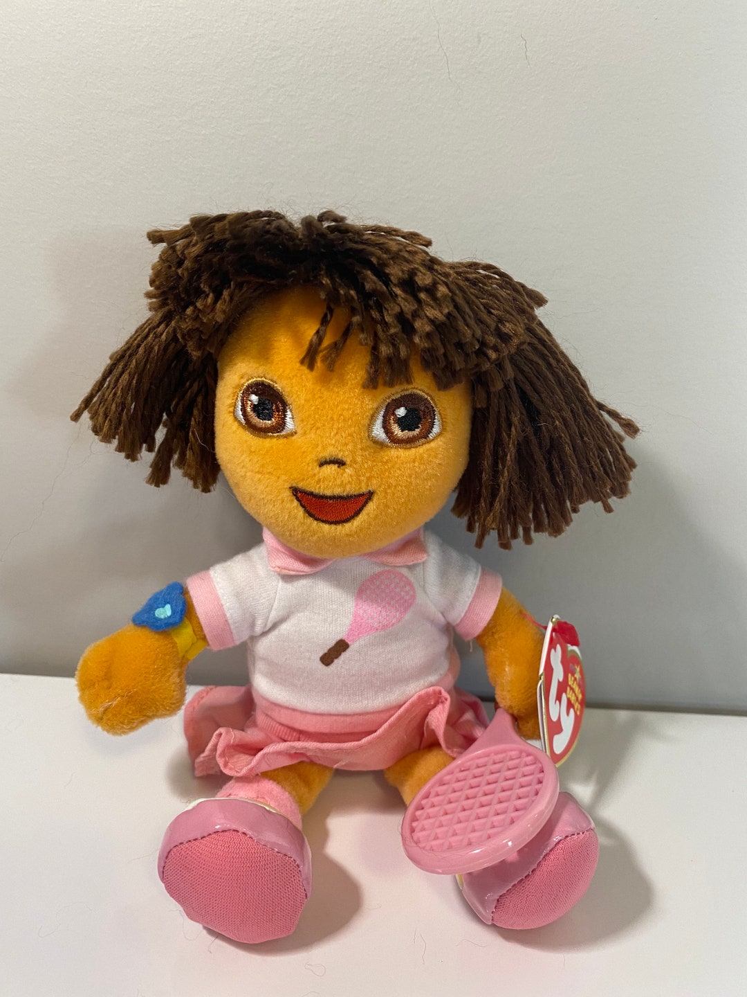 Ty Beanie Baby dora Del Tenis the Dora the Explorer Doll Tennis Edition ...