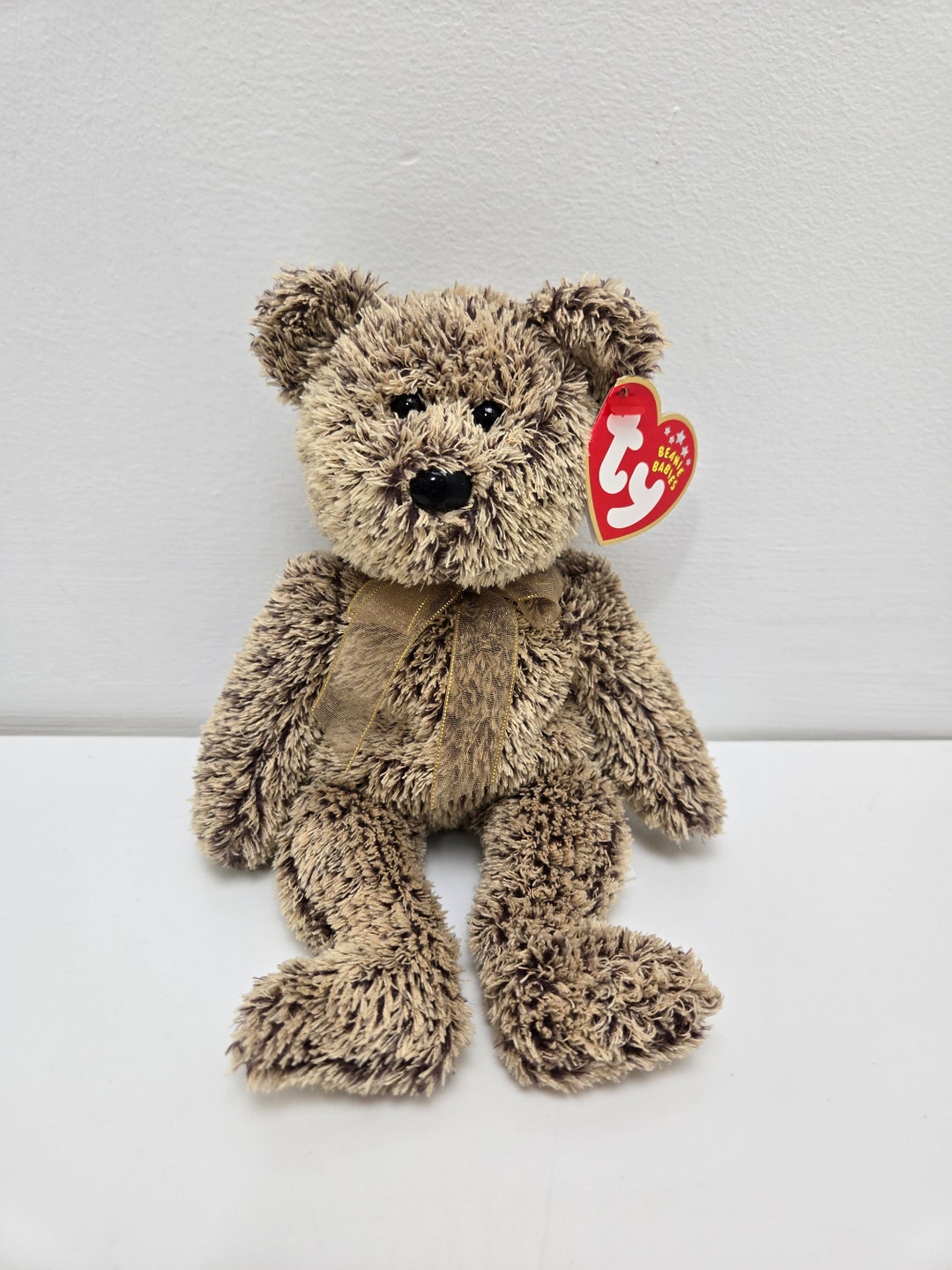 Ty Beanie Baby “harry” the Adorable Fuzzy Bear! (8.5 Inch) - Etsy