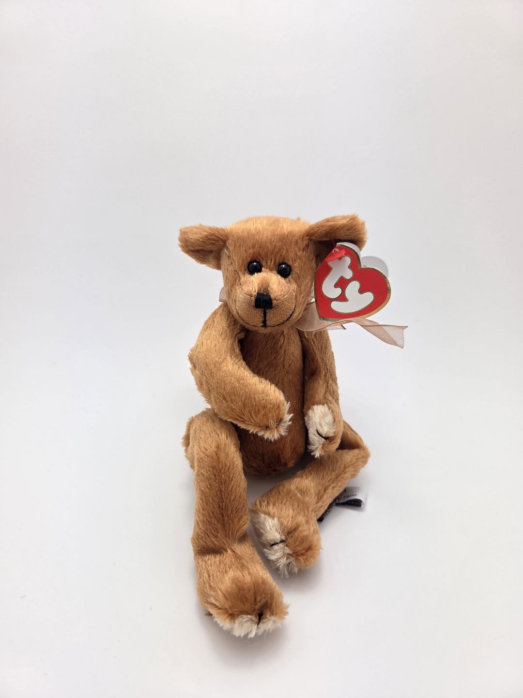 Ty Attic Treasure “carson" the Jointed Bear (6 Inch) - Etsy