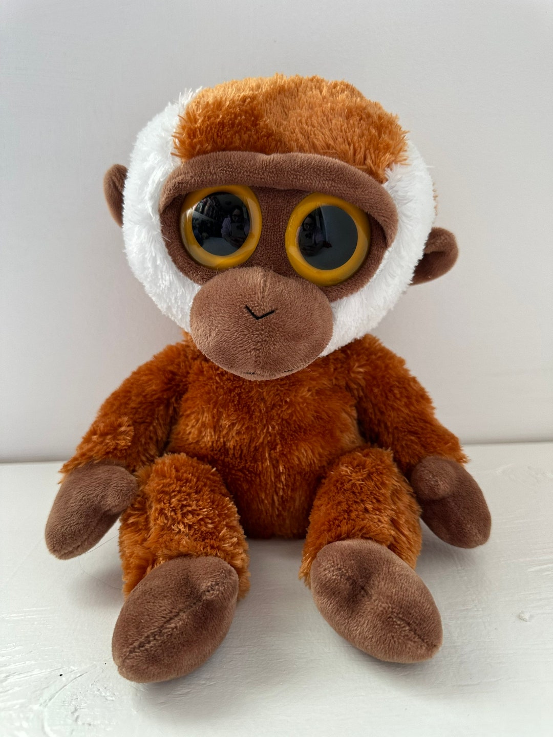 Ty Beanie Boo “bongo” the Monkey - No Hang Tag (bigger, 9inch Version ...