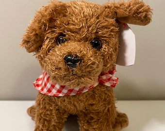 Ty Beanie Baby rowdy the Dog brown & White Version RARE 7.5 Inch - Etsy