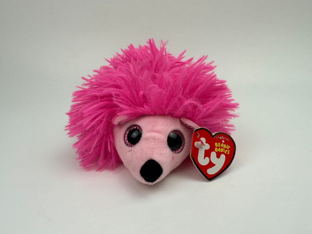 Ty Beanie Baby lilly the Pink Hedgehog Sooo Cute 5.5 Inch Etsy UK