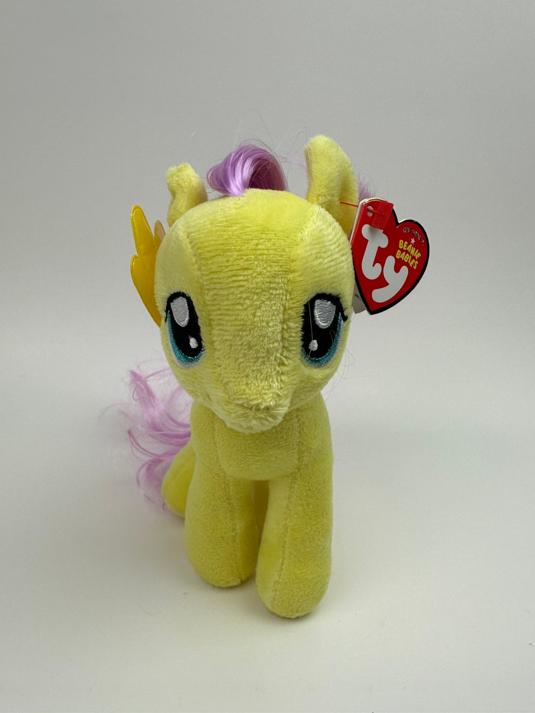 Ty Beanie Baby “fluttershy” the Pony From My Little Pony! (7 Inch) - Etsy