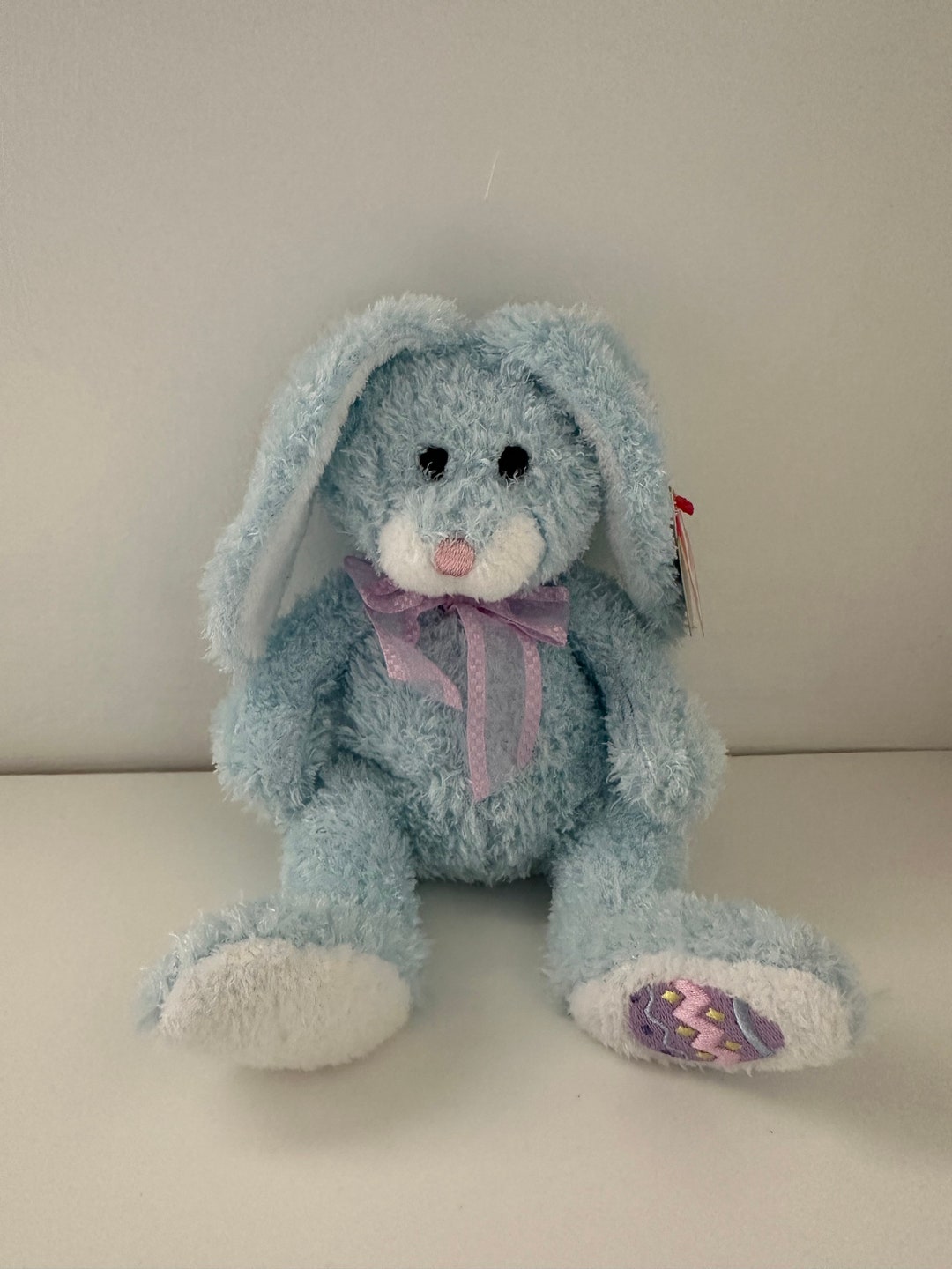 Ty Beanie Baby “happily” the Blue Easter Bunny Rabbit (8 Inch) - Etsy