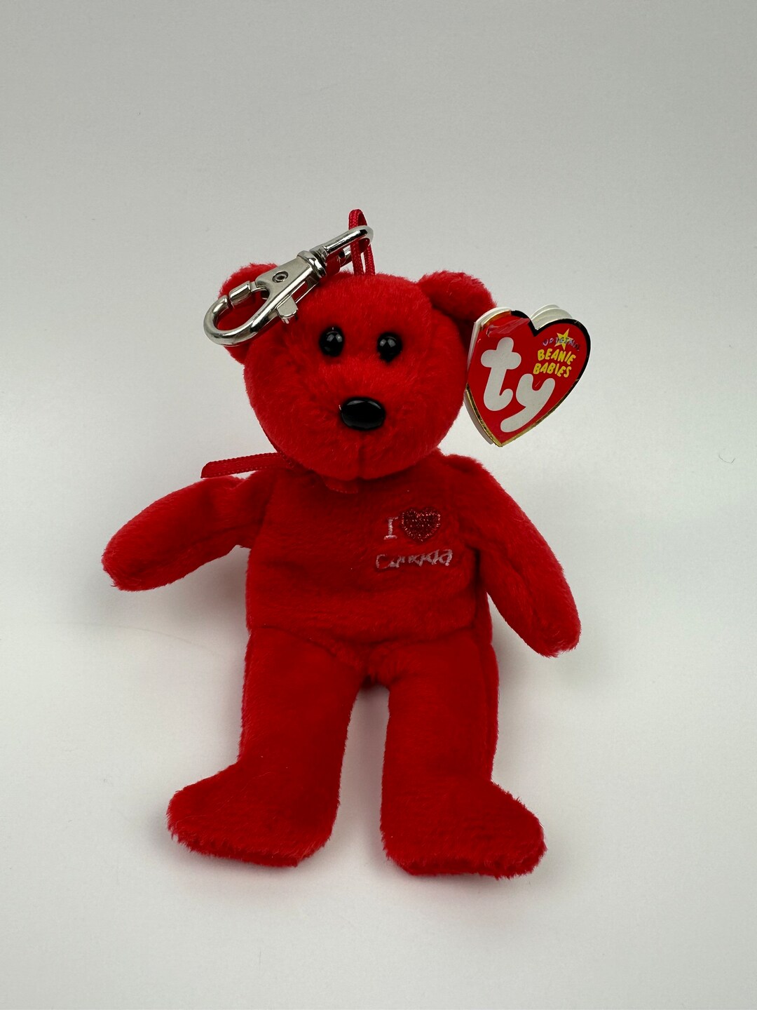 Ty Key Clip / Keychain “canada” the Red Bear - Canada Exclusive! Metal ...