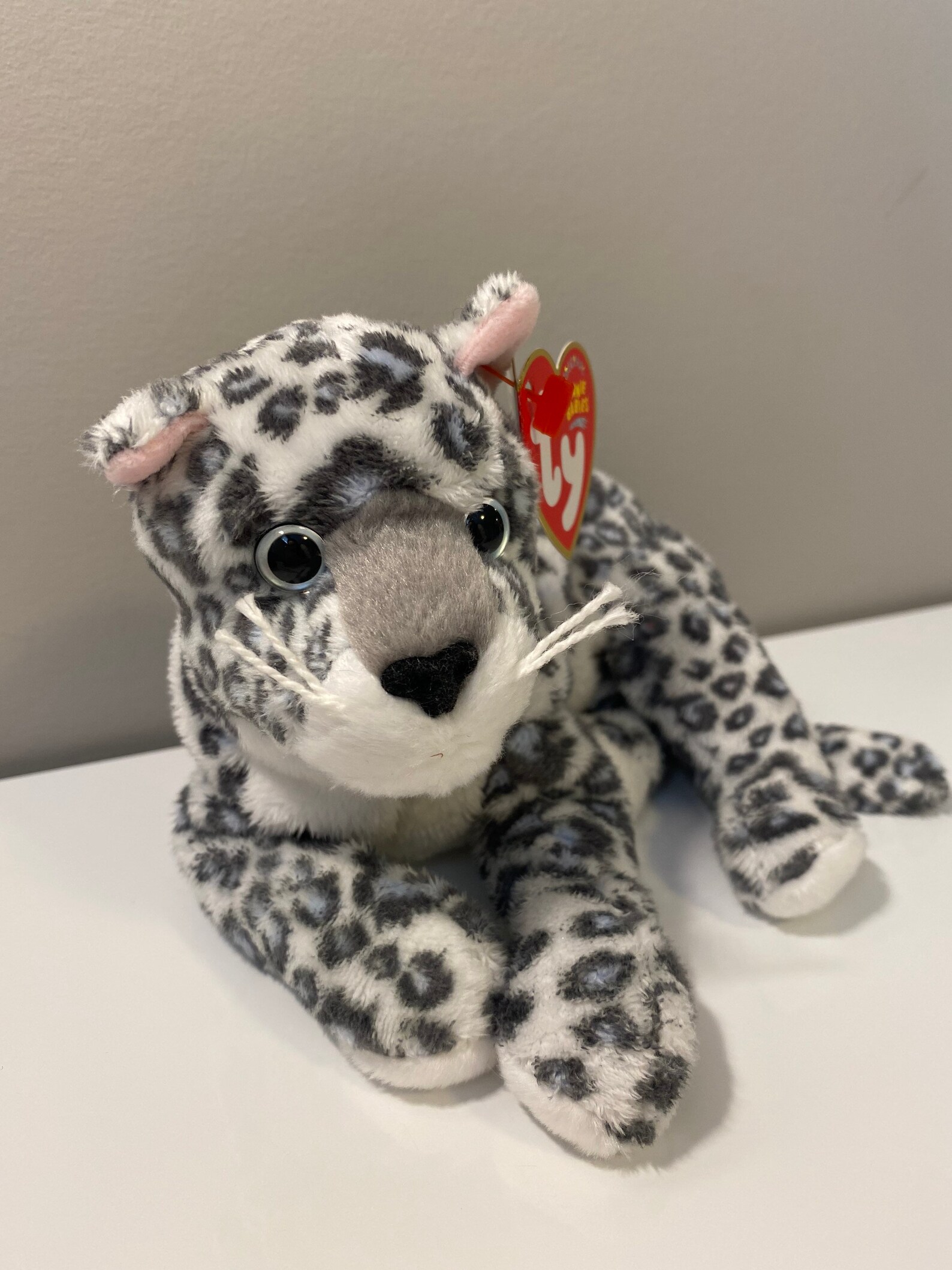 TY Beanie Baby Sundar the Snow Leopard Internet Exclusive | Etsy