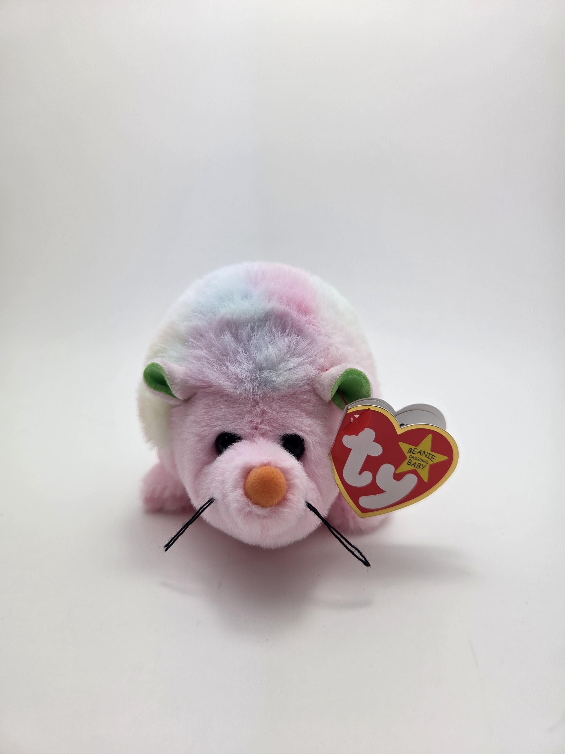 Ty Beanie Baby Ruffles - Tie Dye Hedgehog, 30th Anniversary Edition (6 ...