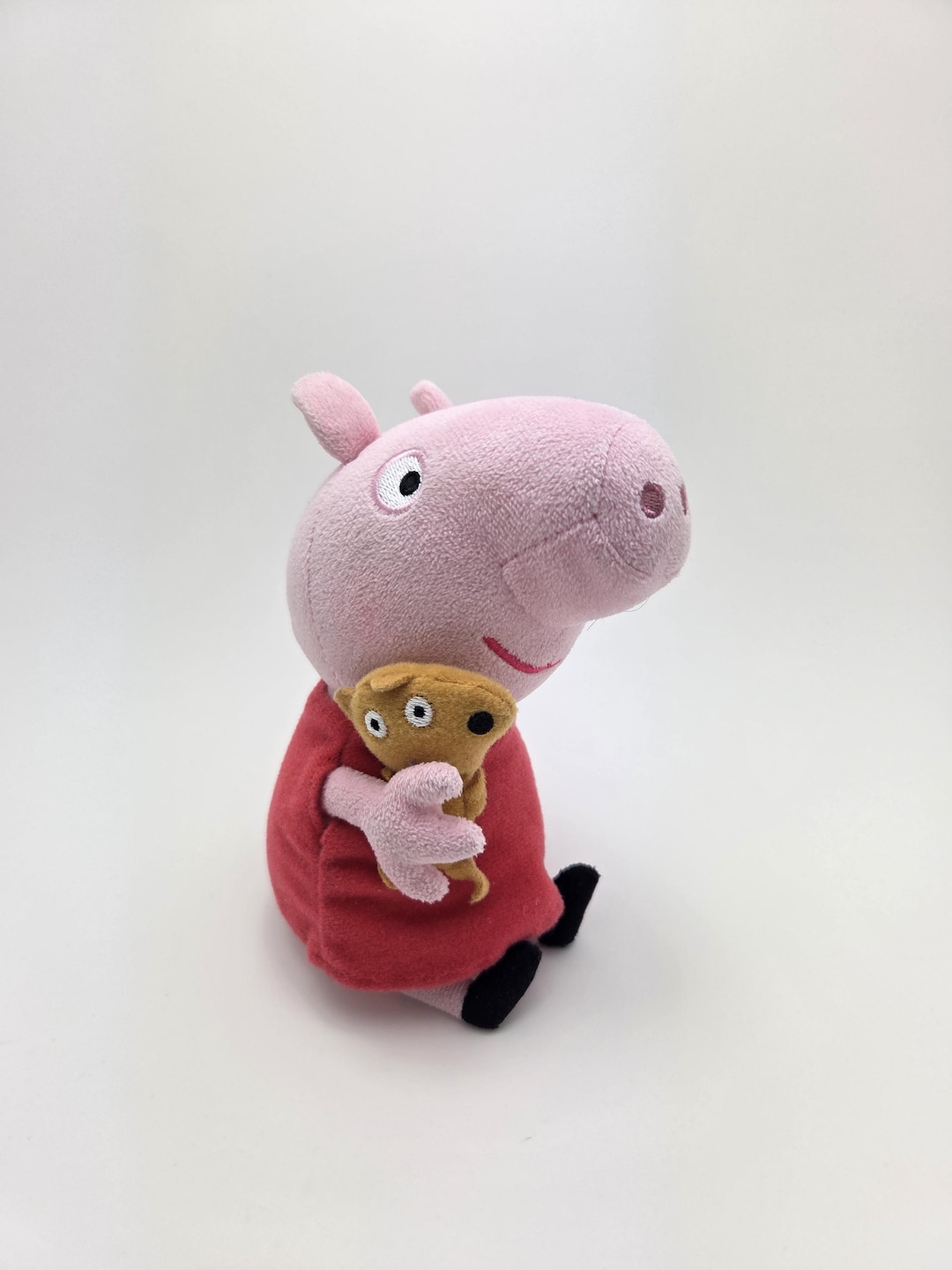 Ty Beanie Baby “peppa Pig” Holding Teddy - From the Children’s Show ...
