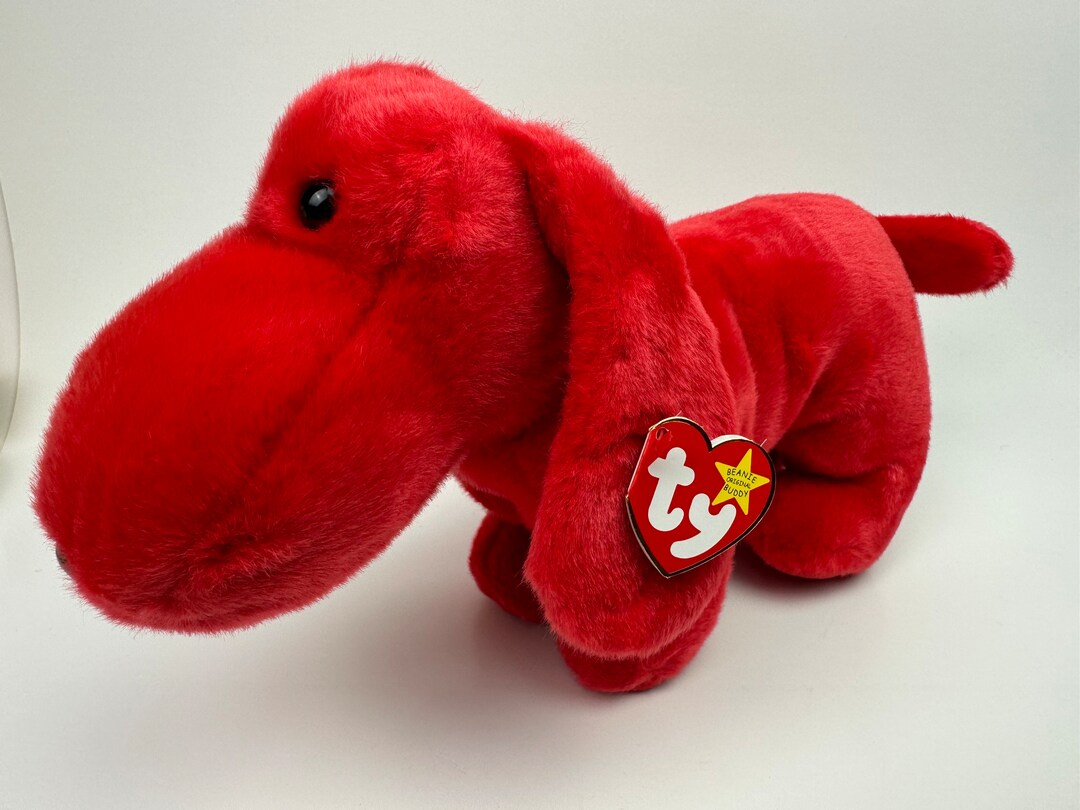 Ty Beanie Buddy “rover” the Red Dog (12 Inch) - Etsy