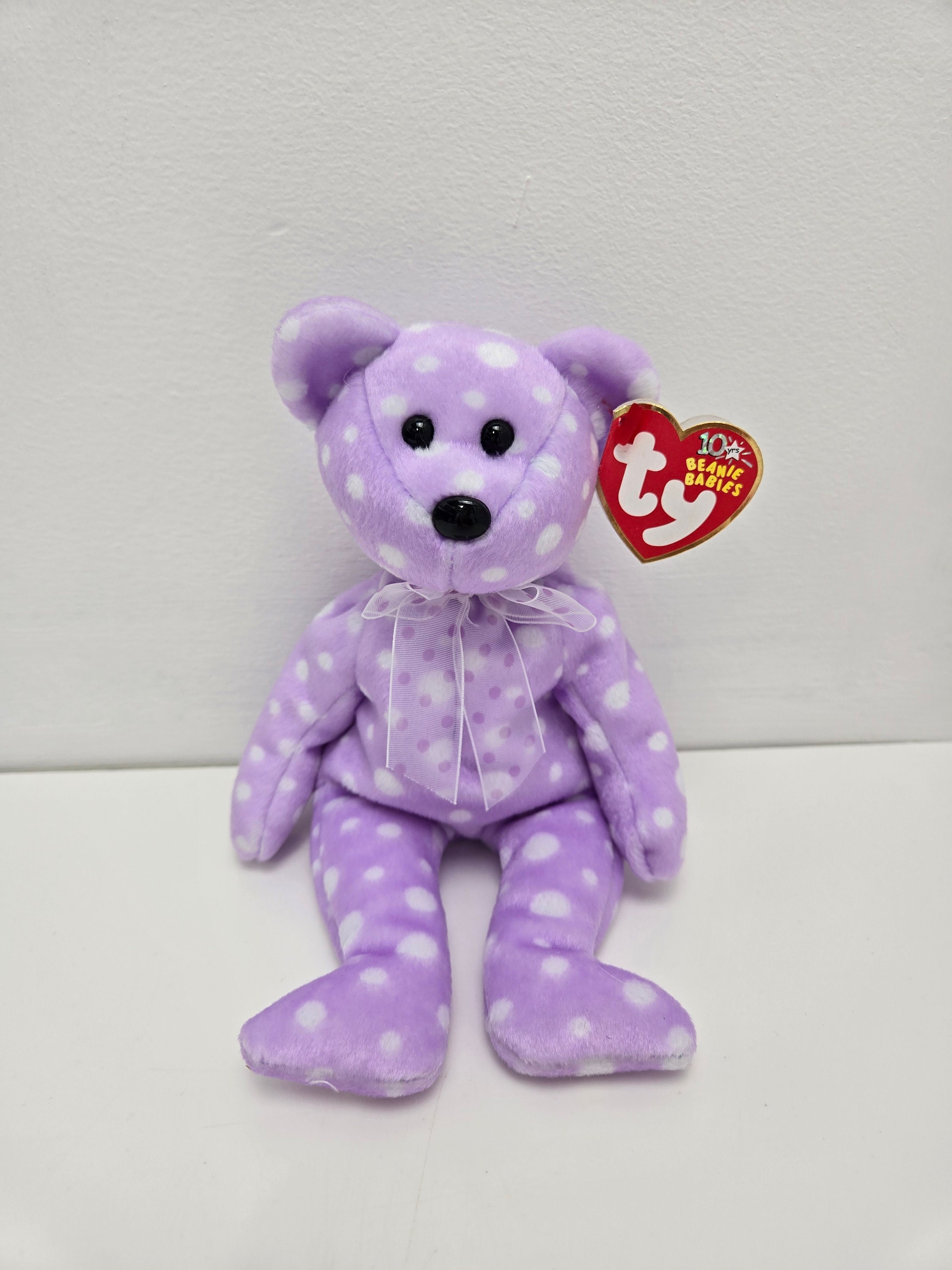 Purple heart beanie baby store
