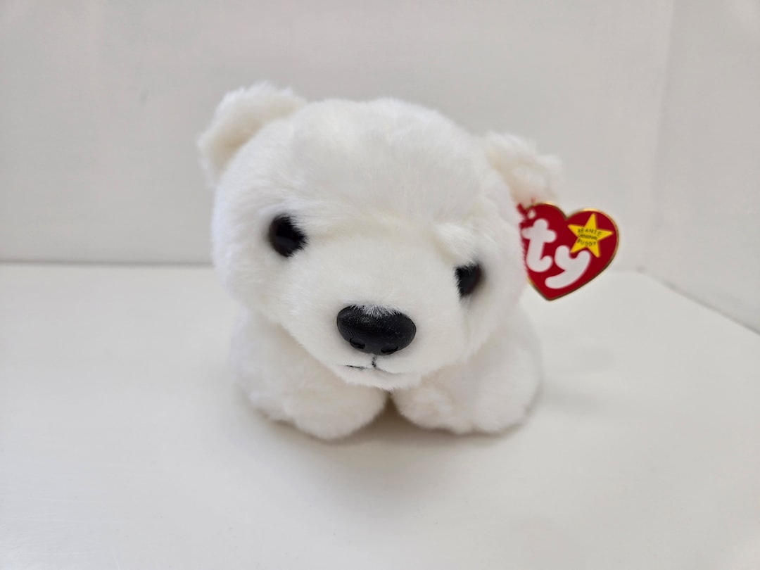 Ty Beanie Buddy “chilly” the Polar Bear Plush (13 Inch) - Etsy