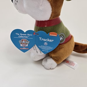 TY Beanie Baby “tracker” the Dog From Paw Patrol (6 Inch) - Etsy