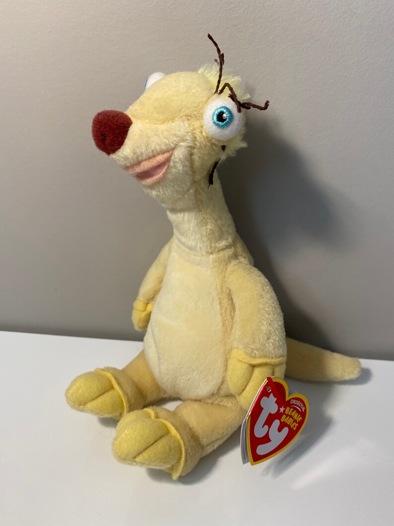 TY Beanie Baby sid the Sloth Ice Age Dawn of the Dinosaurs - Etsy