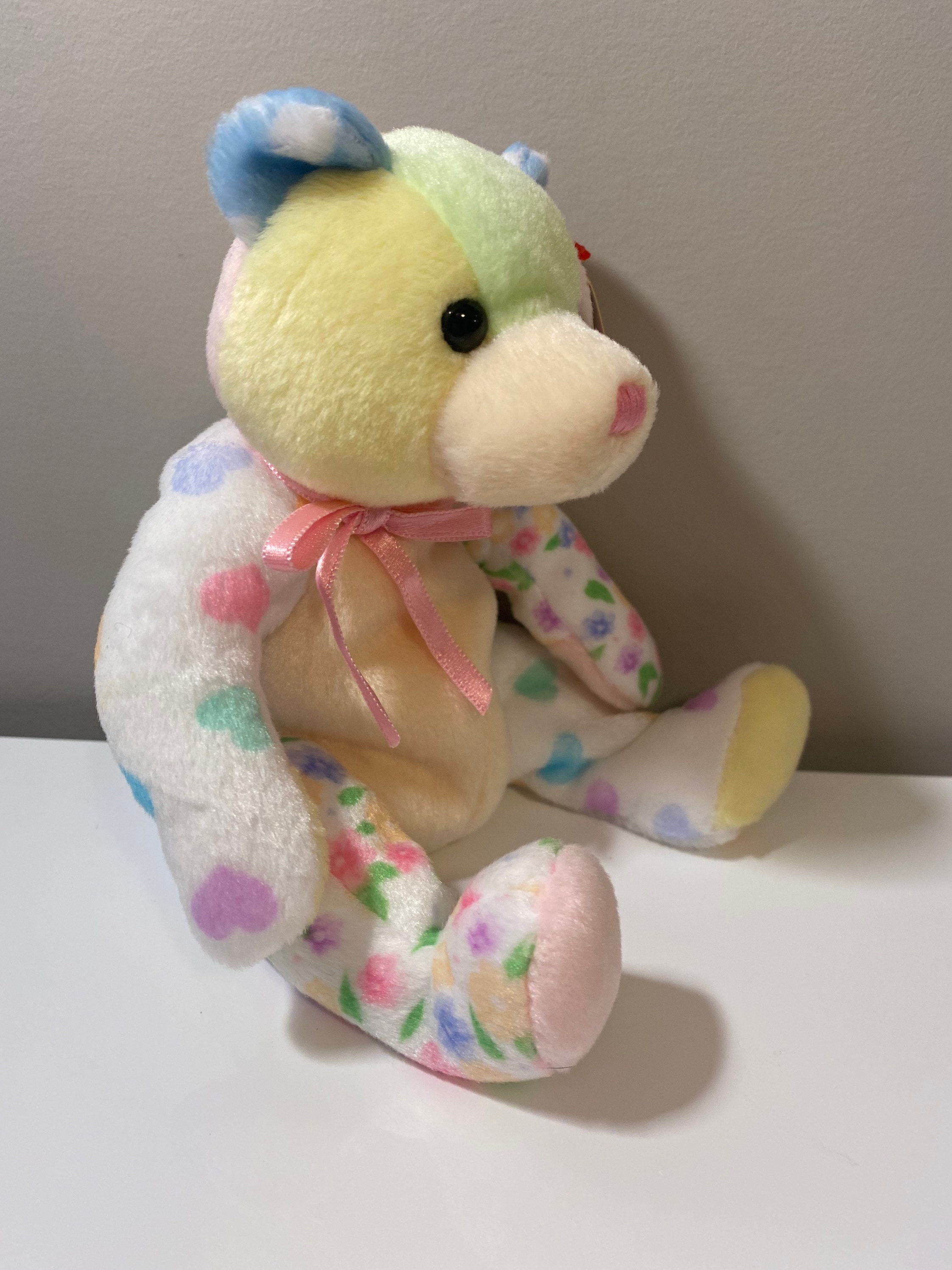 TY Beanie Baby bits the Bear 7.5 Inch - Etsy