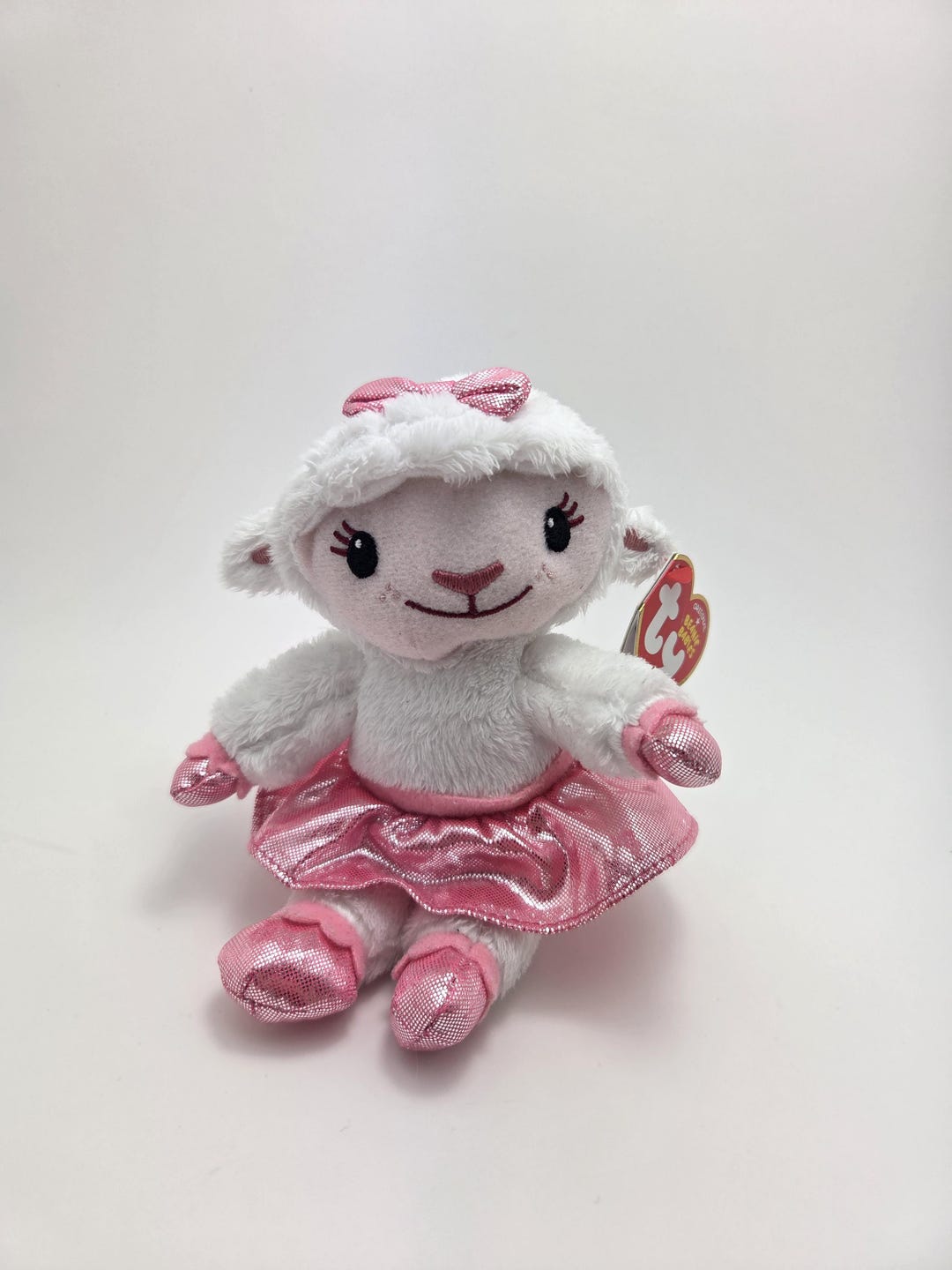 Ty Beanie Baby “lambie” the Lamb From Disney Doc Mcstuffins (6 Inch) - Etsy