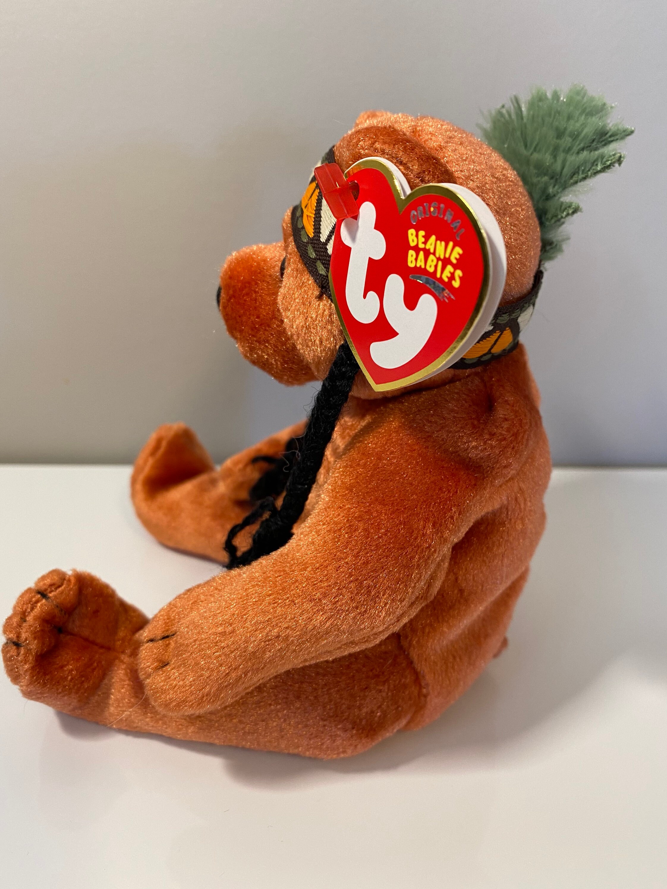 TY Beanie Baby little Feather the First Nations Métis - Etsy