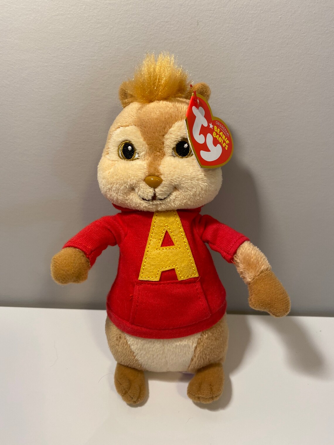 TY Beanie Baby Alvin from Alvin and the Chipmunks Rare 7 | Etsy