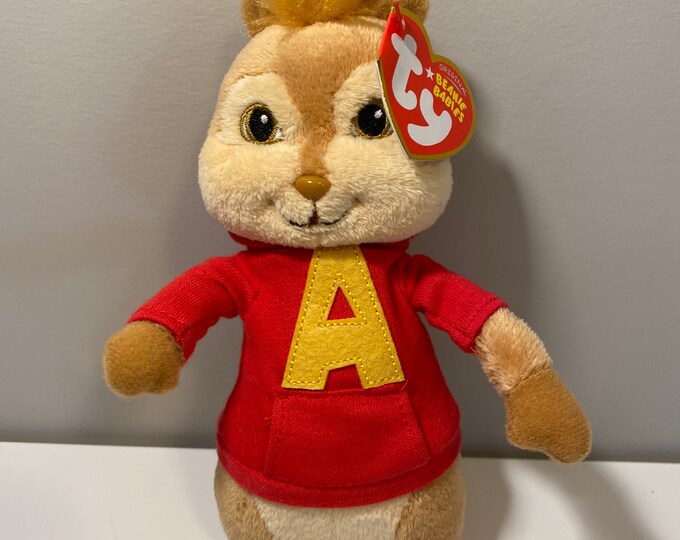 Ty Beanie Baby alvin From Alvin and the Chipmunks rare 7 Inch - Etsy