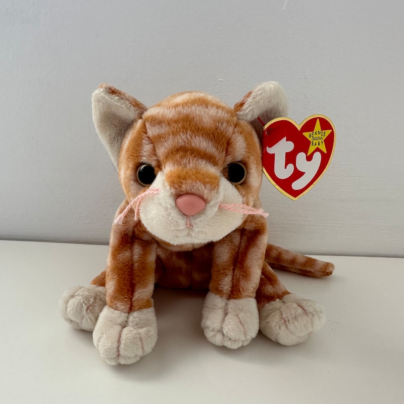 Orange Ty Beanie Cat - Etsy UK