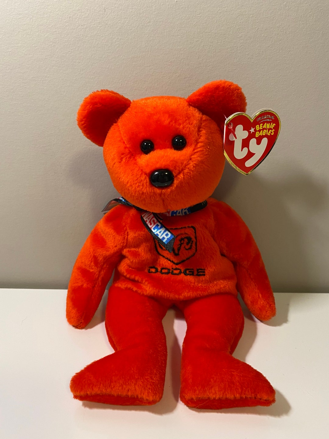 Ty Beanie Baby “elliott Sadler #19” the Nascar Bear (8.5 Inch) - Etsy