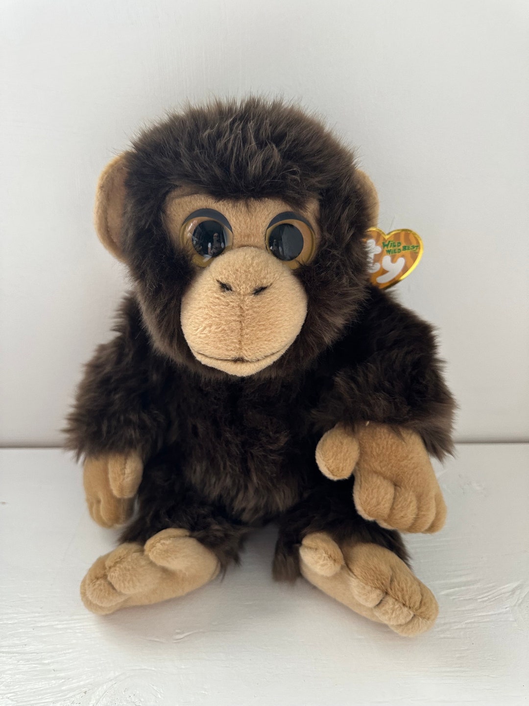 Ty Wild Wild Best Collection “brownie” the Monkey *rare* (10 Inch) - Etsy