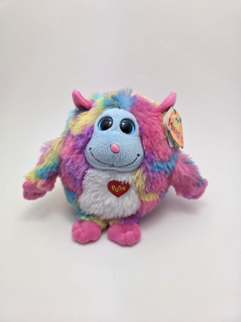 Ty Monstaz “willy” the Round Monster Plush - Sound NOT Working (small 6 ...