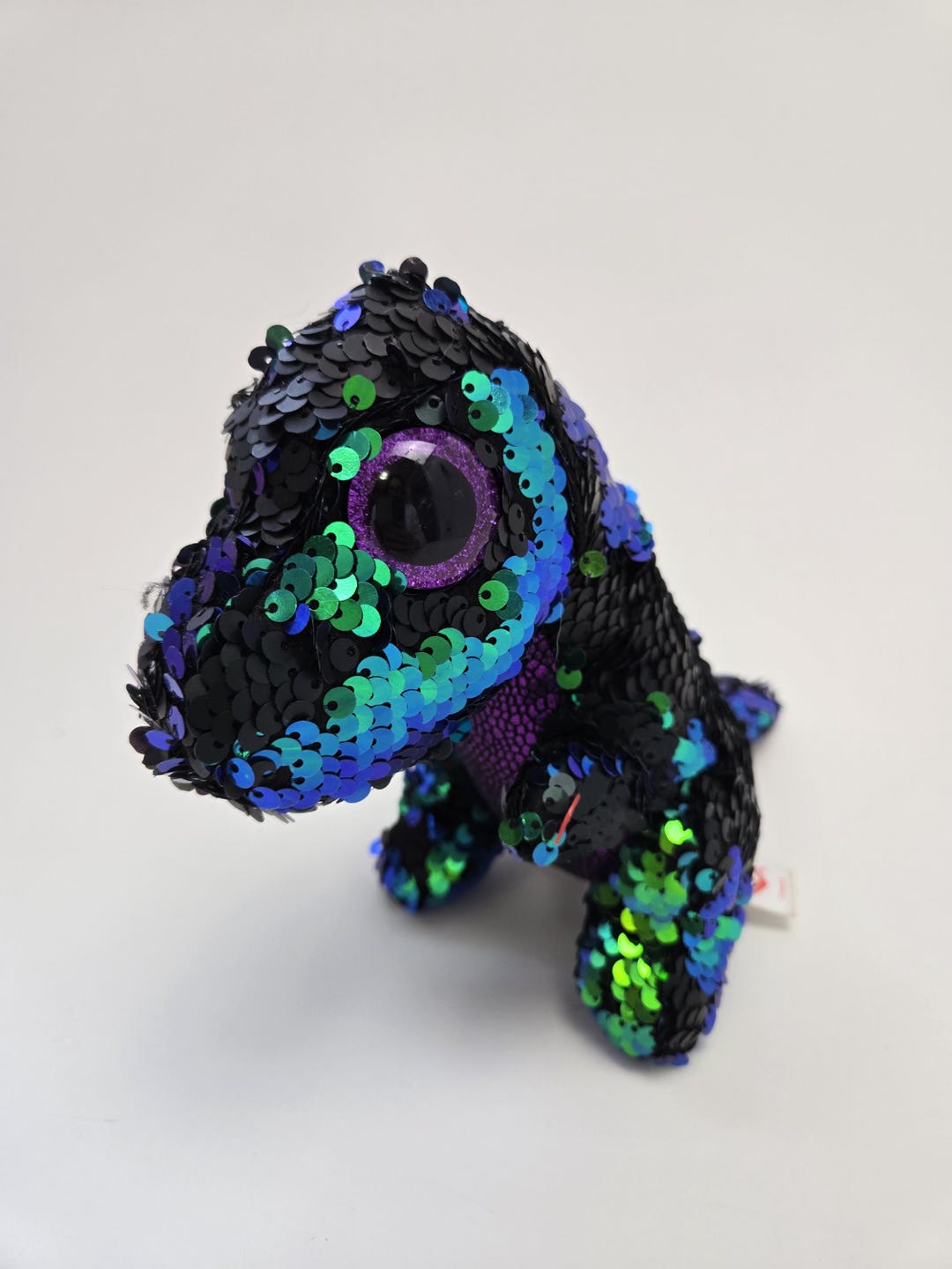 Ty Flippables “crunch” the T Rex Dinosaur With Sequins- No Hang Tag (6 ...