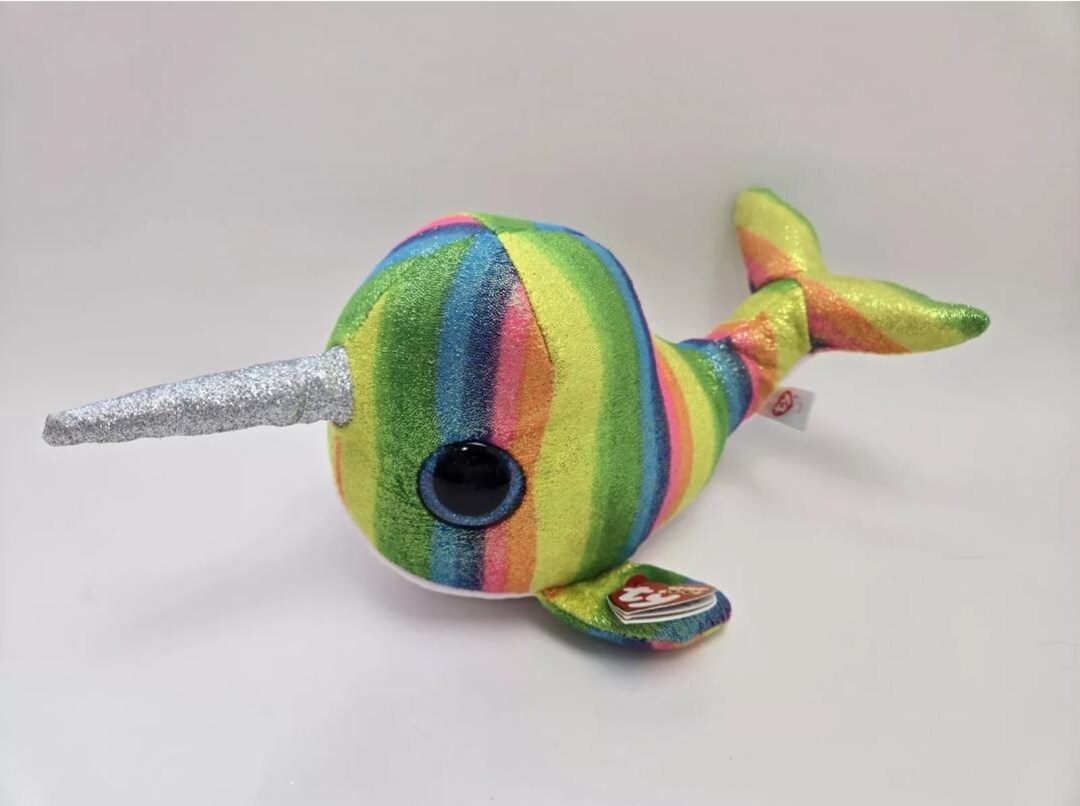 Ty Beanie Boo “nori” the Narwhal (9 Inch) - Etsy