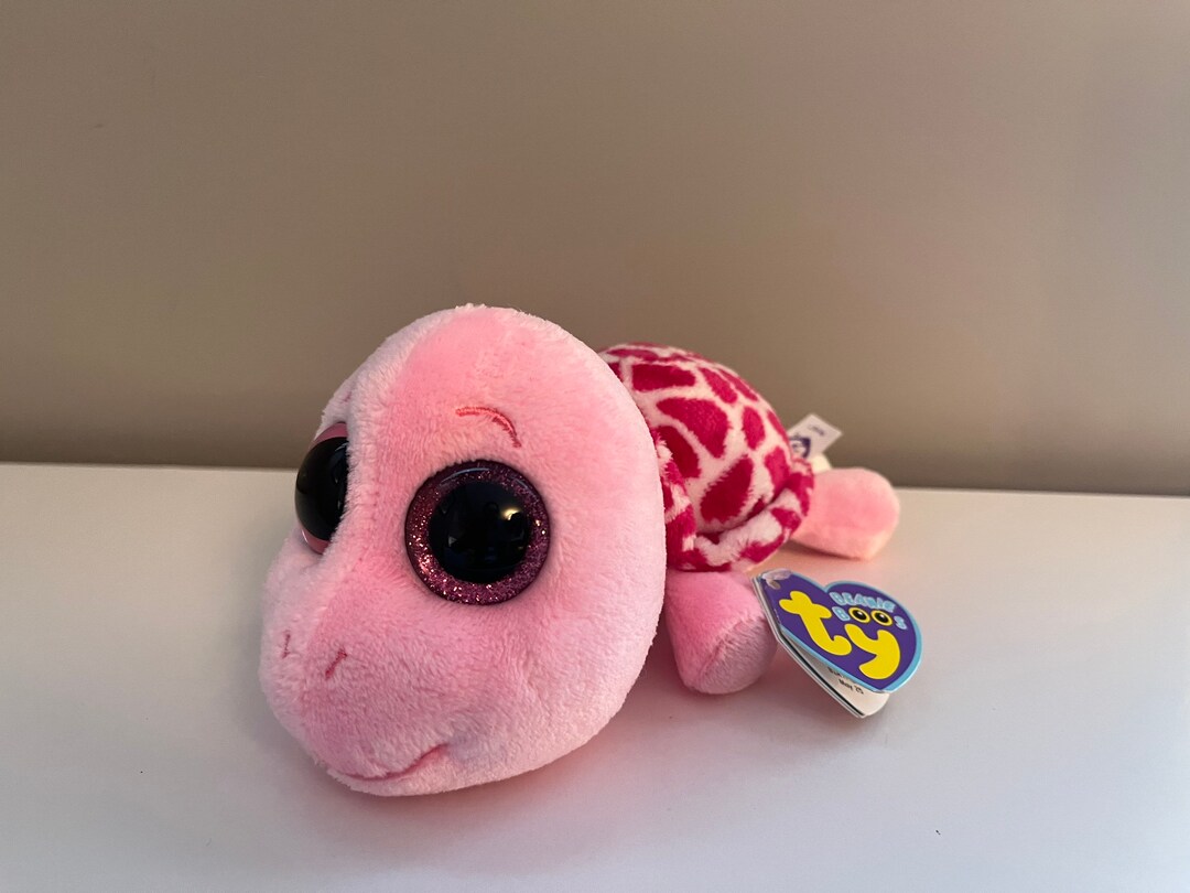 TY Beanie Boo myrtle the Pink Turtle 6 Inch - Etsy