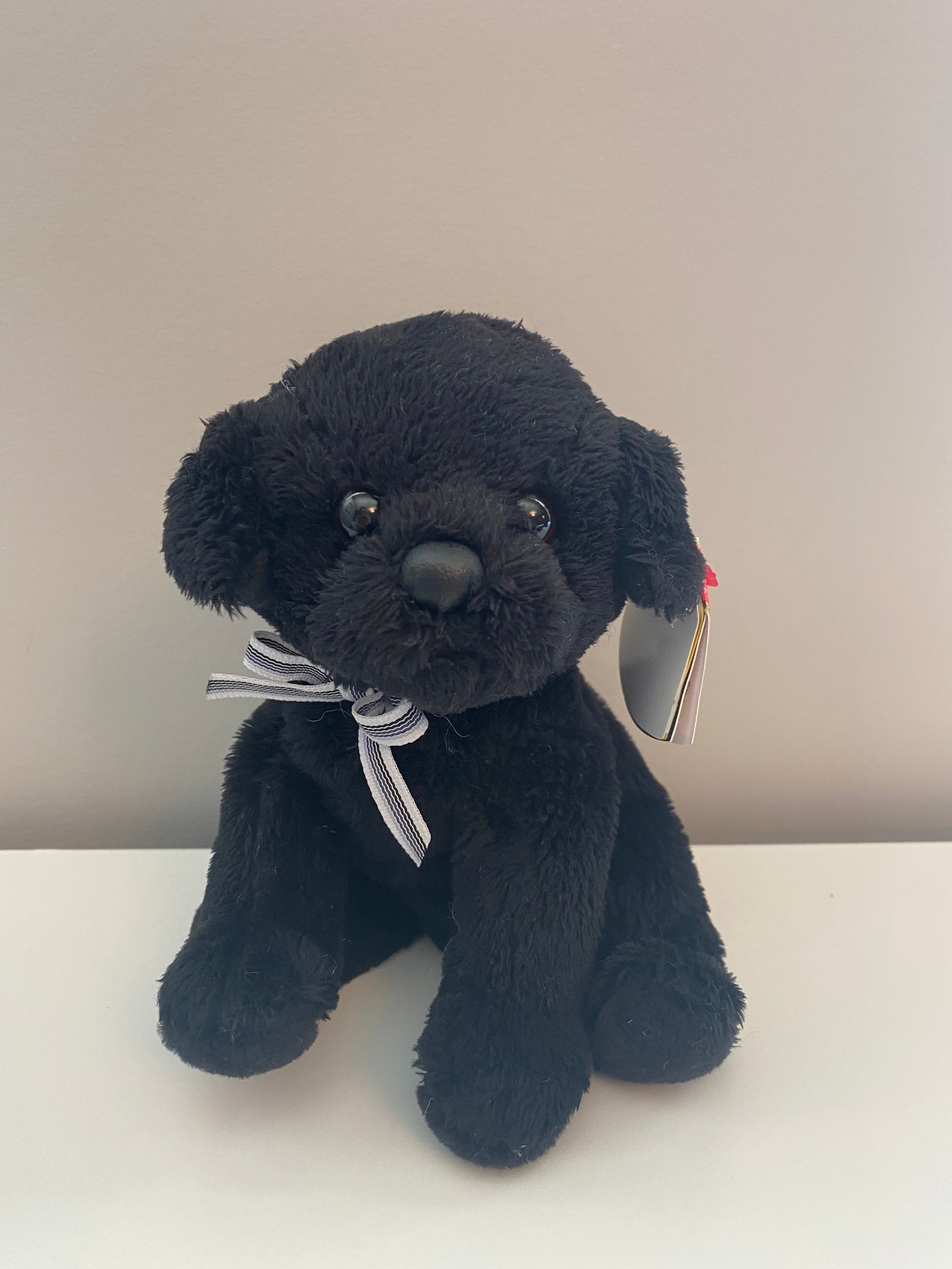 TY Beanie Baby chaser the Black Lab Dog Plush 6 Inch - Etsy Canada