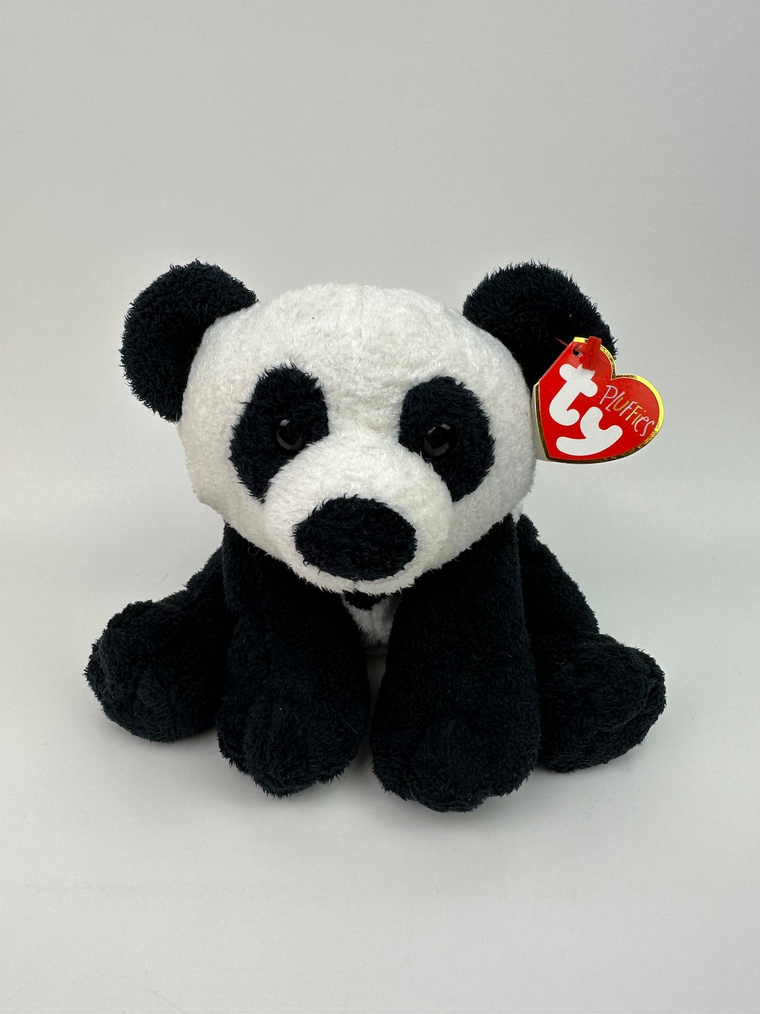 Ty Pluffies “munches” the Super Adorable Panda - Ty Pluffies Collection ...