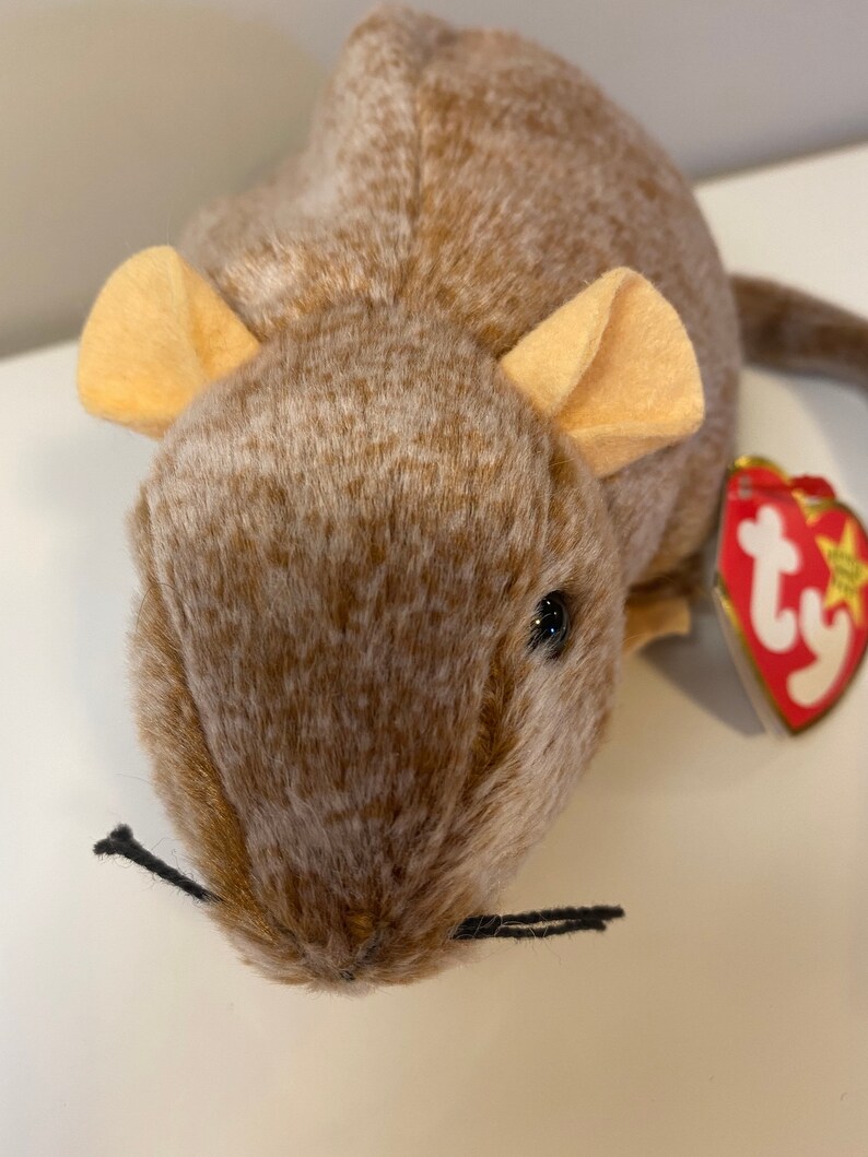 TY Beanie Baby tiptoe the Rat 6 Inch - Etsy