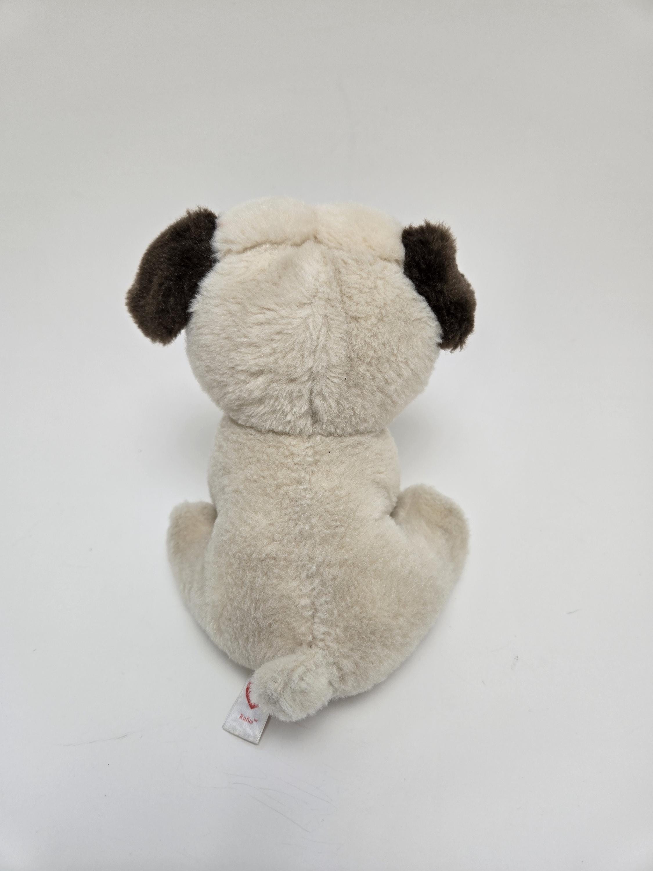 TY Beanie Baby “rufus” the Pug - No Hang Tag (6 Inch) - Etsy