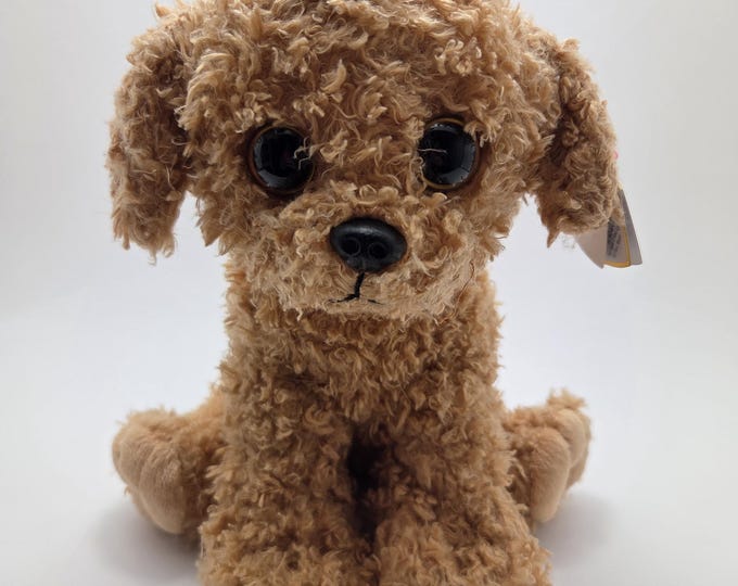 Vintage Blue Poodle Stuffed Animal Radio - Nuvox Model: PR-606 - Made ...