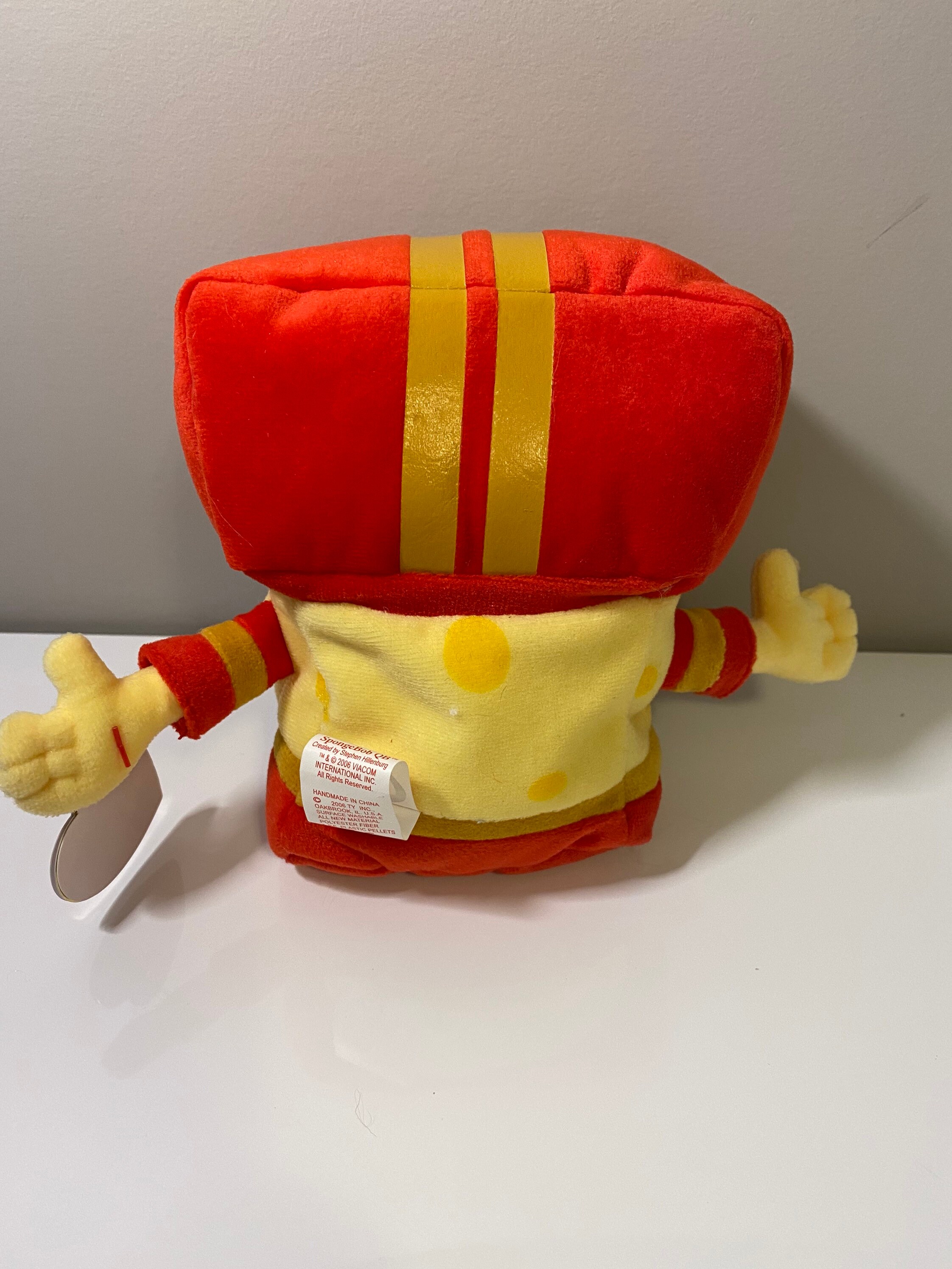 TY Beanie Baby SpongeBob QB SpongeBob SquarePants - Etsy Nederland