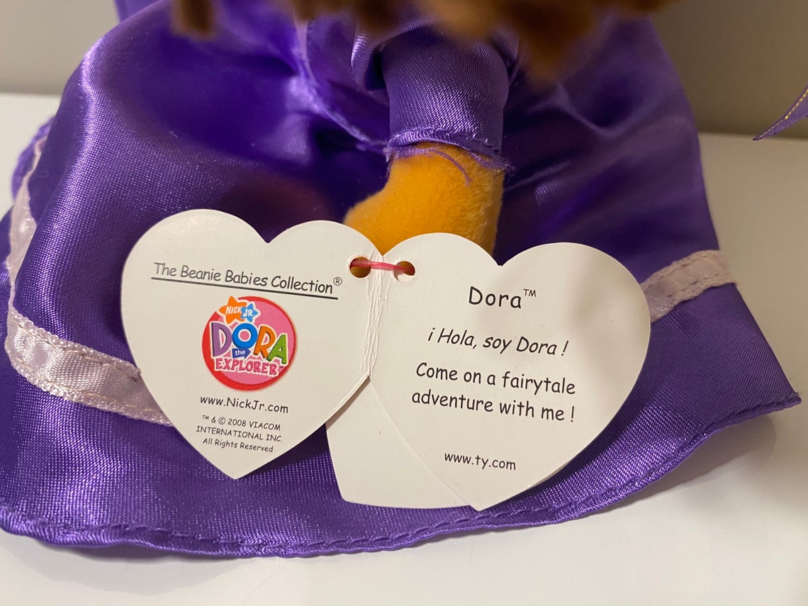 TY Beanie Baby Dora the Dora the Explorer Doll Plush | Etsy
