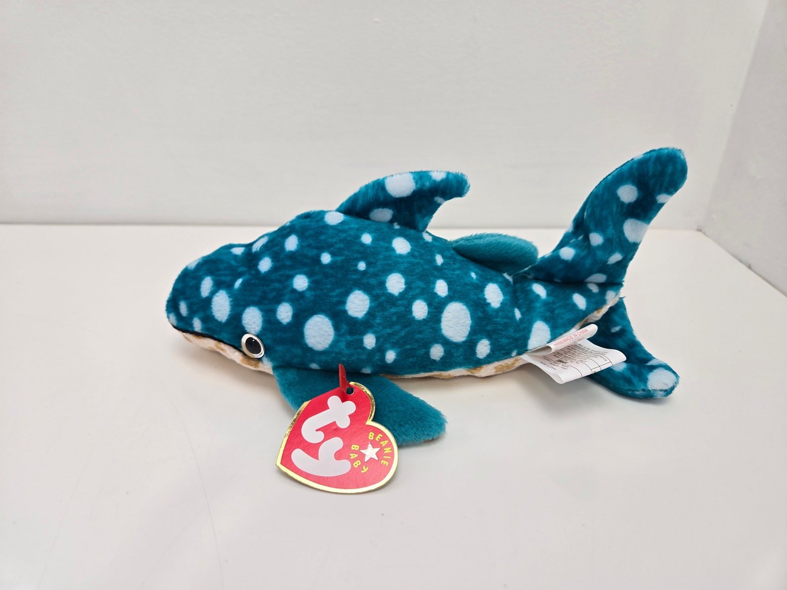Ty Beanie Baby “poseidon” the Whale Shark! (7 Inch) - Etsy